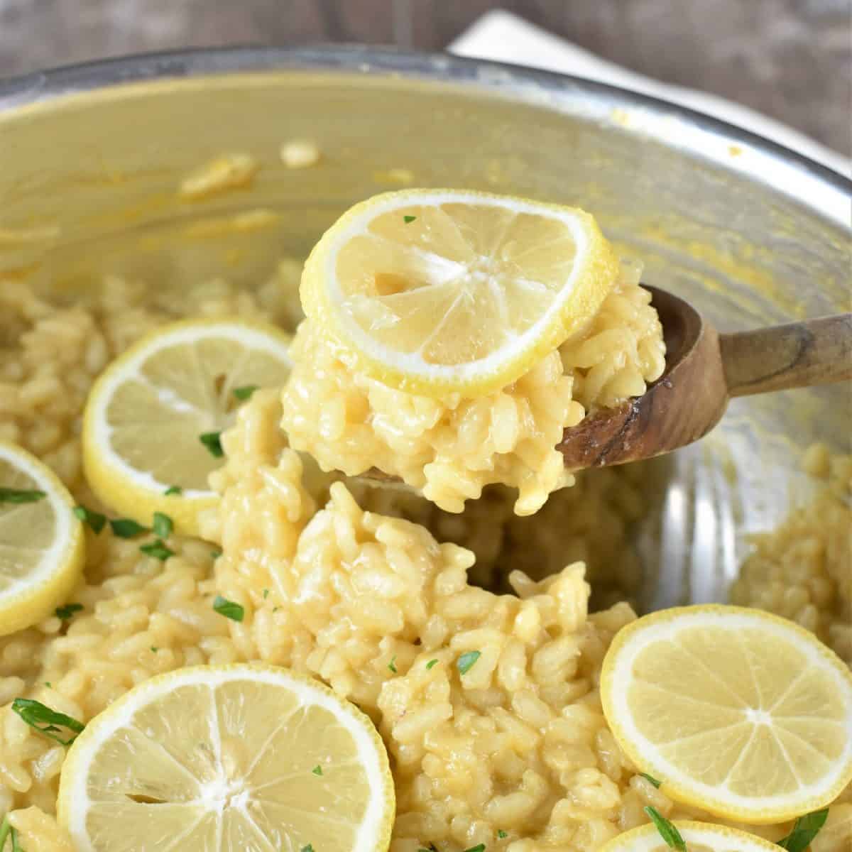 Vegan Lemon Risotto [Gluten-Free] - Watch Learn Eat