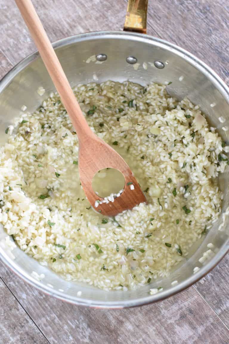 Vegan Pumpkin Risotto with Roasted Pepitas [GF] - Watch Learn Eat