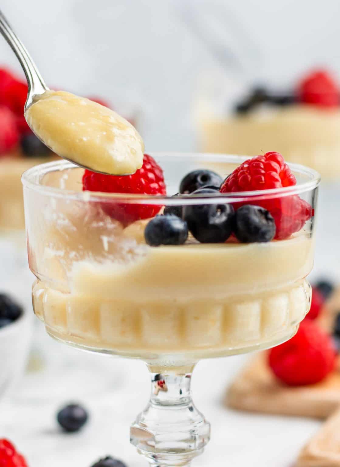 Vegan Vanilla Pudding - Watch Learn Eat