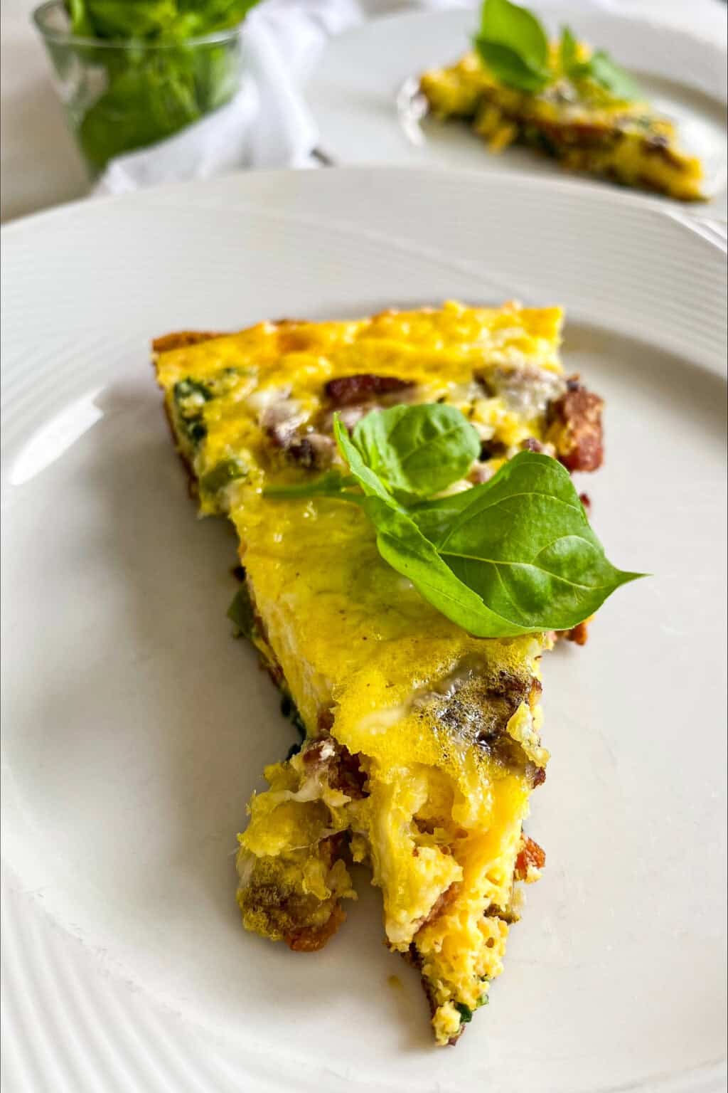 Easy Veggie Loaded Frittata - Watch Learn Eat